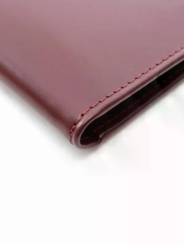 Cartier 2010s Must Line Leather Card Case - Red