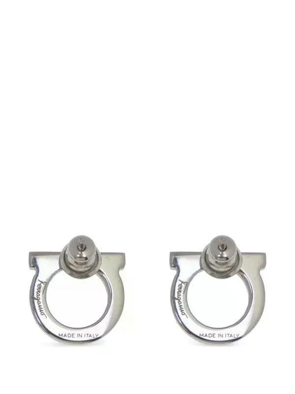 FERRAGAMO Gancini Crystal-embellished Earrings