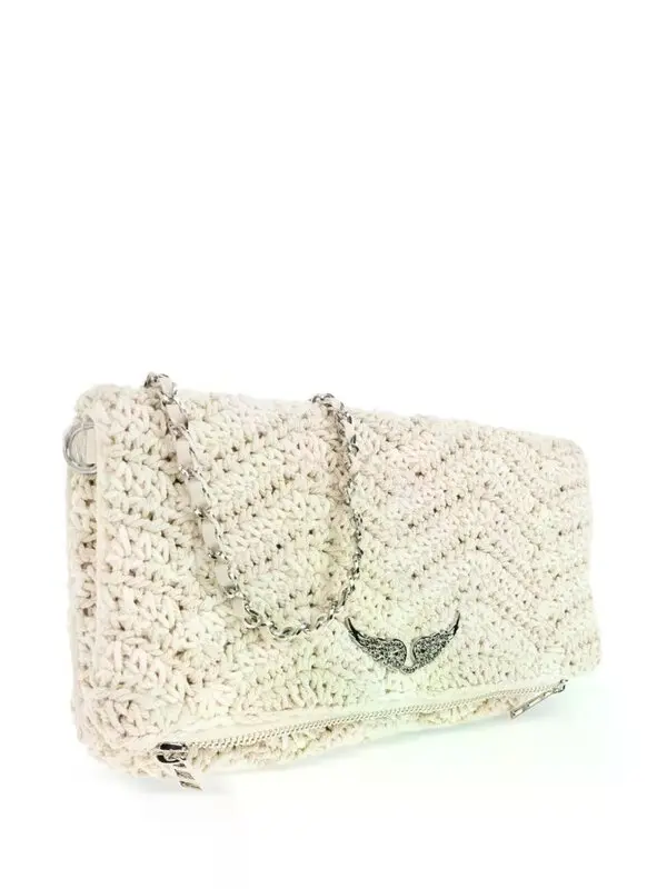 Zadig&Voltaire Rock Macramé Clutch Bag
