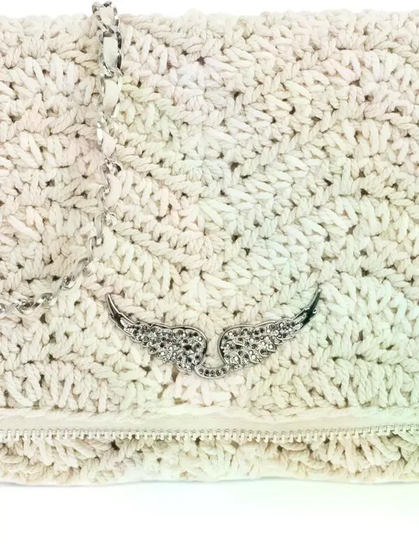 Zadig&Voltaire Rock Macramé Clutch Bag