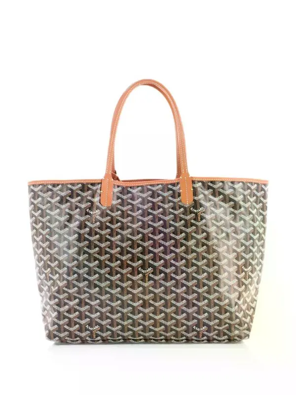 Goyard Saint Louis Coated Canvas Pm Tote Bag - Brown