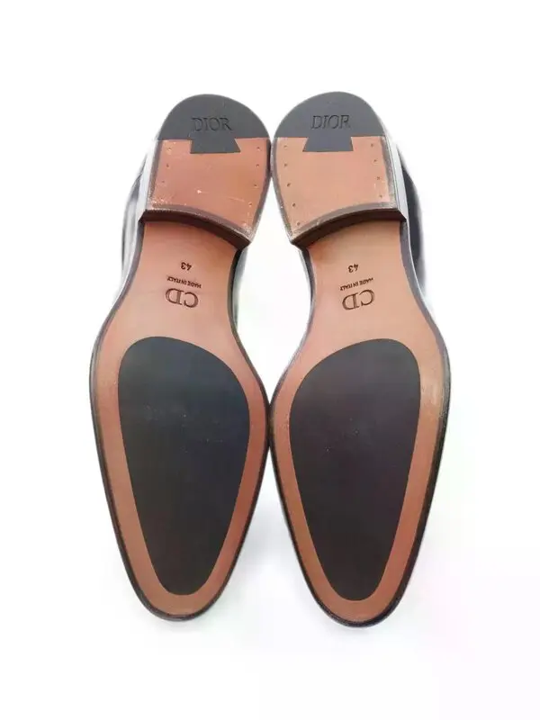 Dior Cap-toe Lace-up Leather Shoes