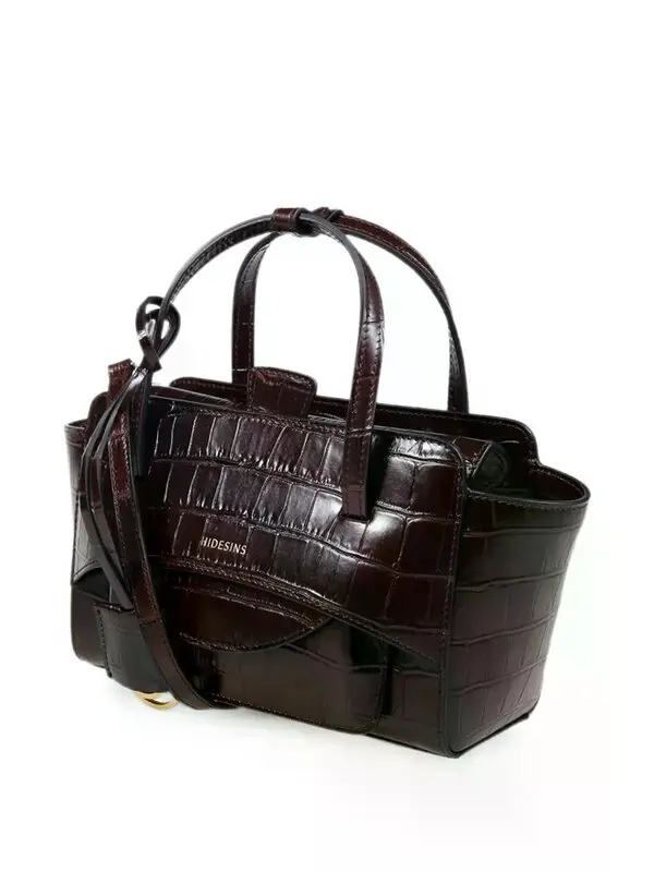 HIDESINS Croc-effect Tote Bag