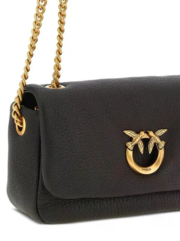 Pinko Love Bag Leather Crossbody Bag