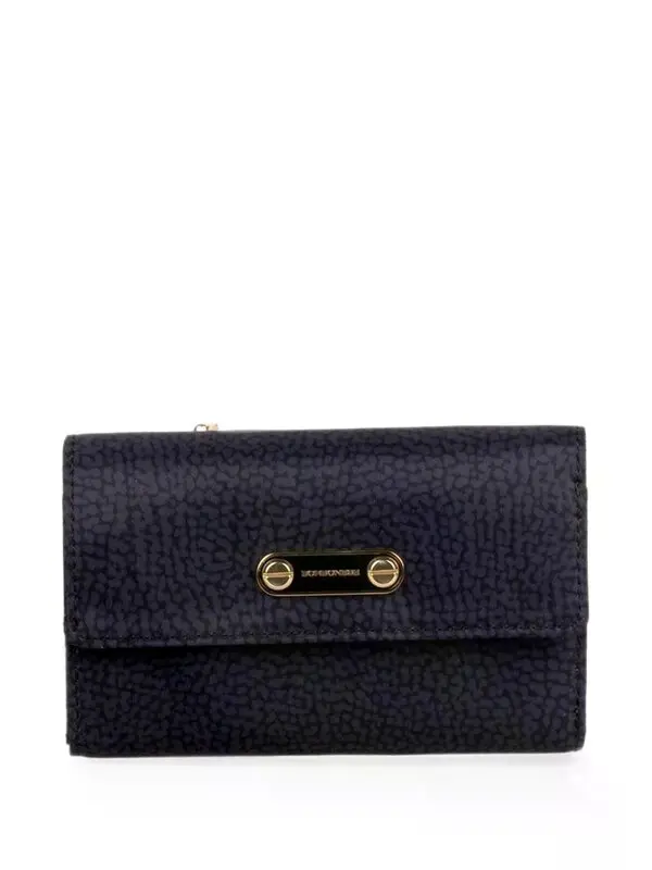 Borbonese Op-print Logo-plaque Wallet