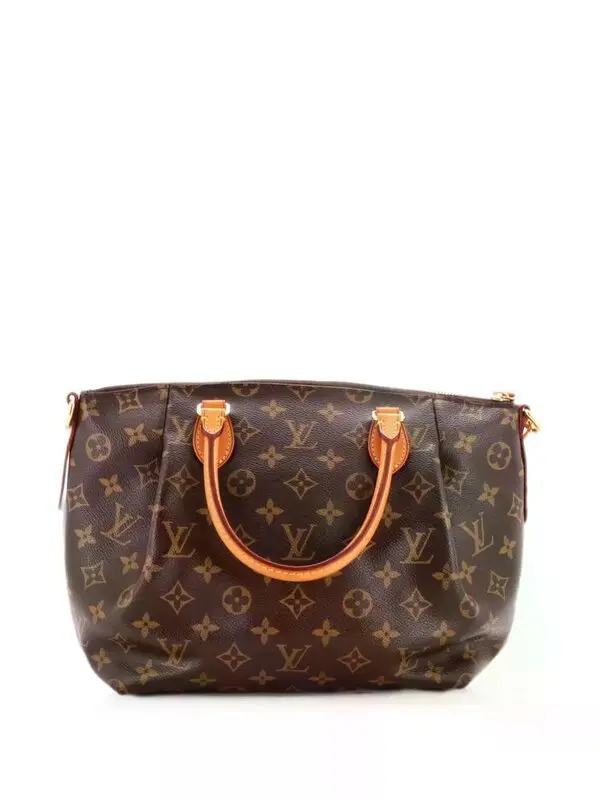 LOUIS VUITTON Turenne Handbag Monogram Canvas Pm Satchel - Brown