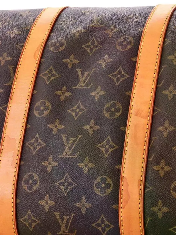 LOUIS VUITTON Keepall Bag Monogram Canvas 55 Travel Bag