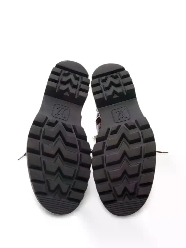 LOUIS VUITTON 2021 X Nigo Oberkampf Ankle Boots