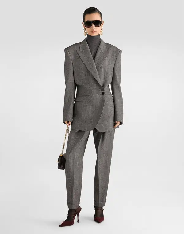 Dolce & Gabbana Double-breasted Pinstripe Wool Jacket� Collection