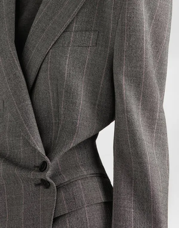 Dolce & Gabbana Double-breasted Pinstripe Wool Jacket� Collection