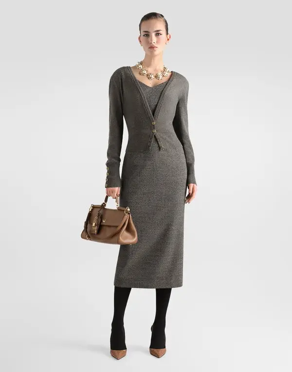 Dolce & Gabbana Wool Sheath Dress Collection