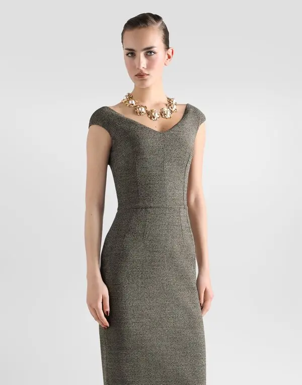 Dolce & Gabbana Wool Sheath Dress Collection