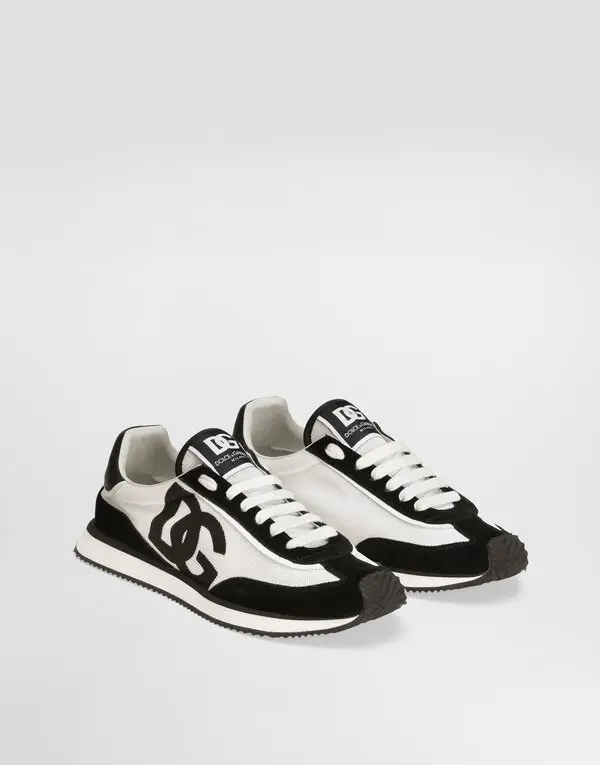 Dolce & Gabbana Mixed-material Dg Cushion Sneakers Sneakers - Multicolor
