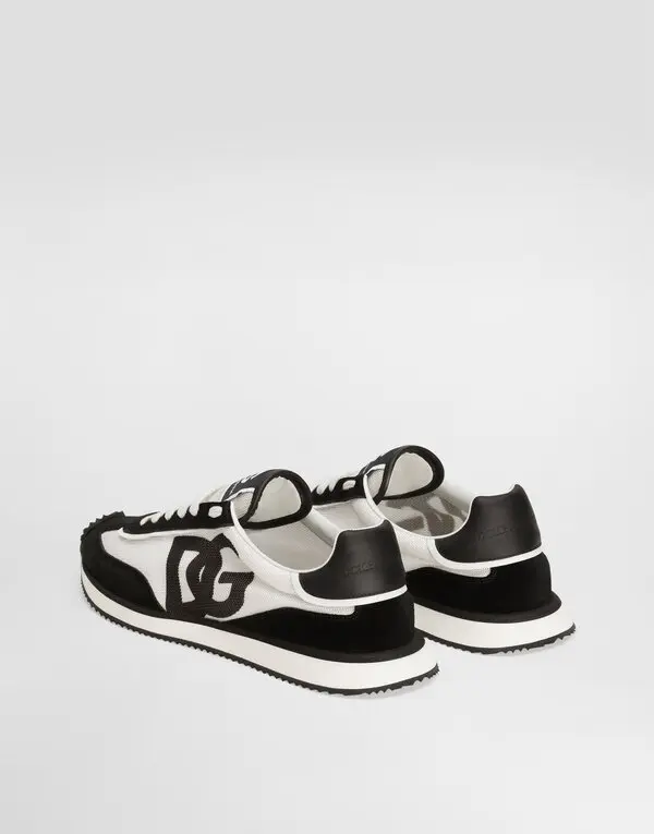 Dolce & Gabbana Mixed-material Dg Cushion Sneakers Sneakers - Multicolor