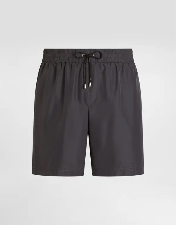 Dolce & Gabbana Majolica-print Swim Boxer Shorts - Grey