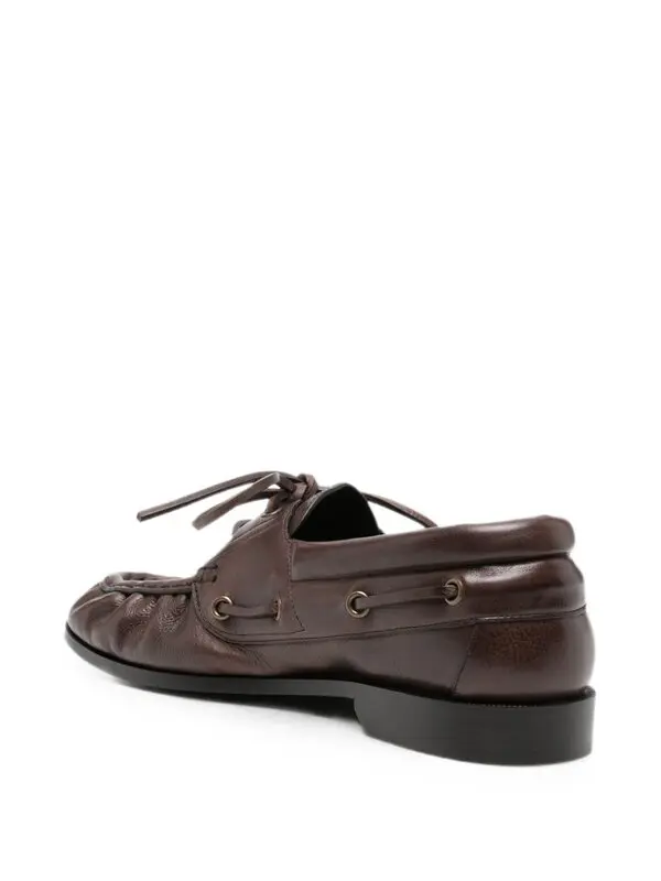 Saint Laurent Le Loafer Leather Loafers