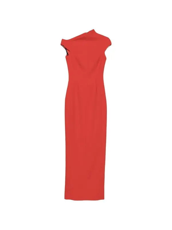 Solace London Arion Maxi Dress - Red