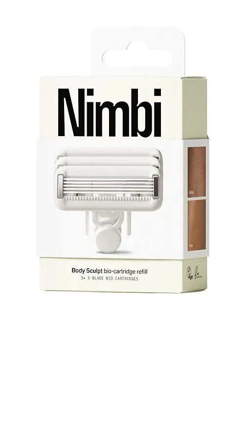 NIMBI Body Sculpt System Razor Bio-cartridge 3 Pack Refills