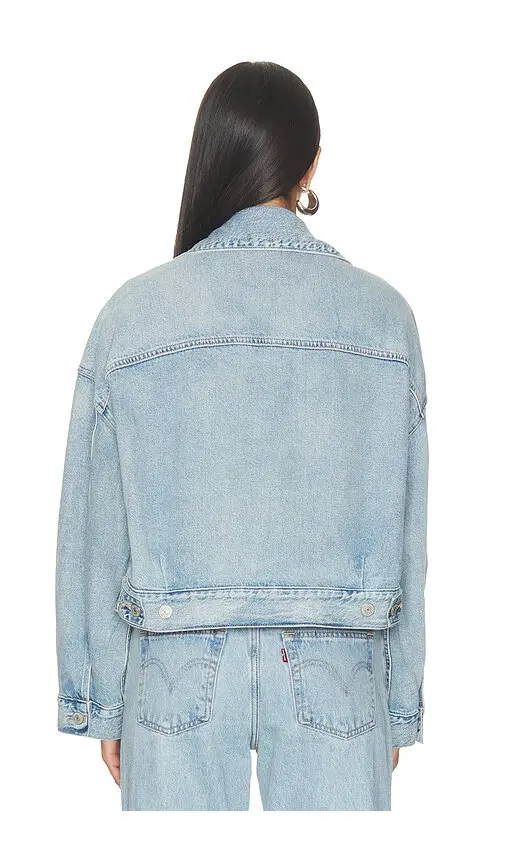 LEVI'S Loose Crop Trucker Jacket In . Also
