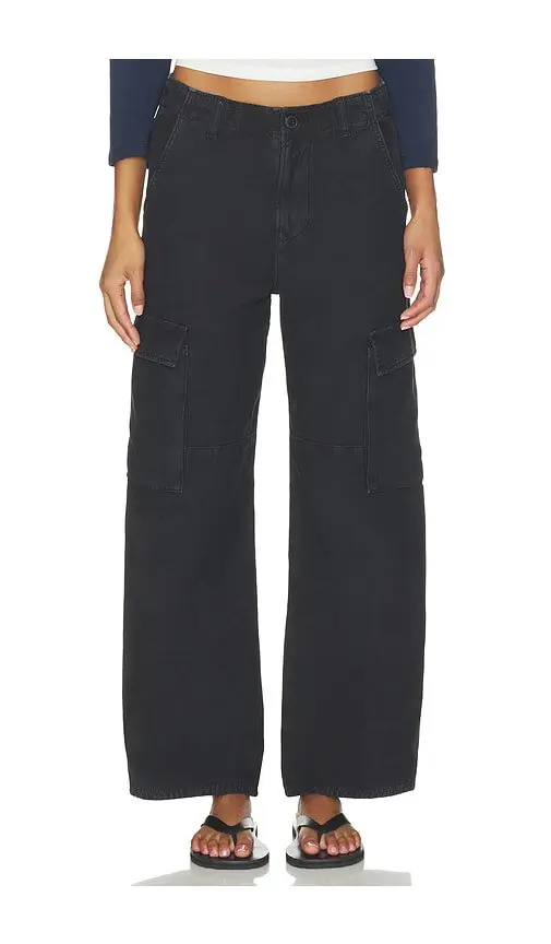 Citizens Of Humanity Esme Cargo Trouser Washed In . Also - Black