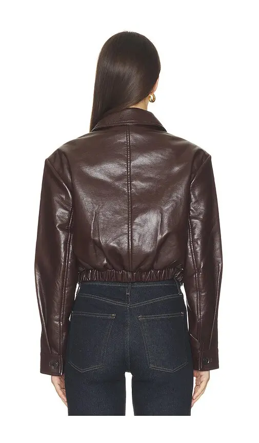 AGOLDE Nahla Cropped Jacket In . Also