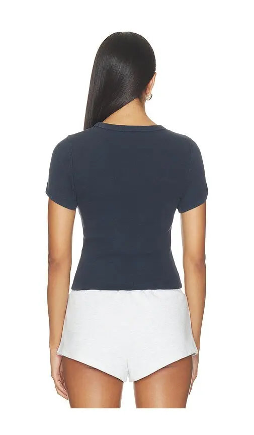 Beyond Yoga Rib Baby Tee In . Also