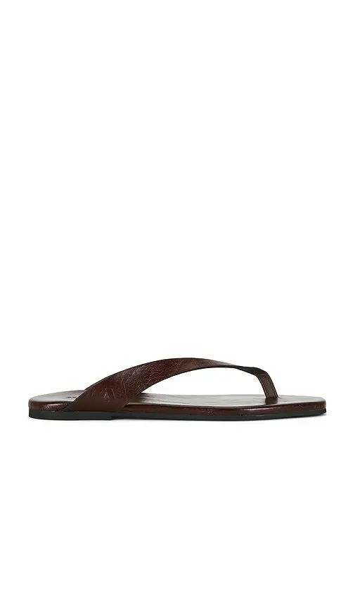 ALOHAS Ola Leather Sandal In . Also - Chocolate