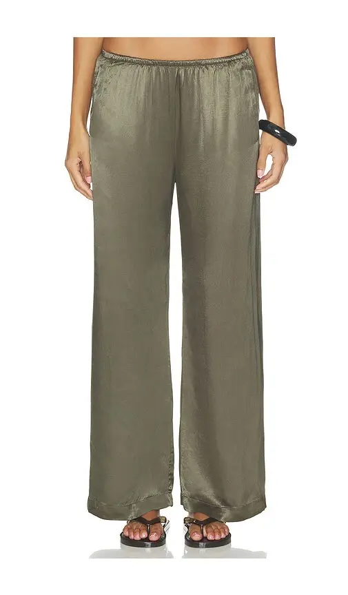 BOBI Wide Leg Pants In . Also