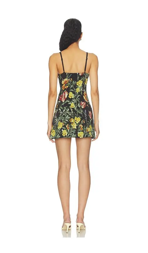 Alice + Olivia Julia Scoop Neck Mini Dress