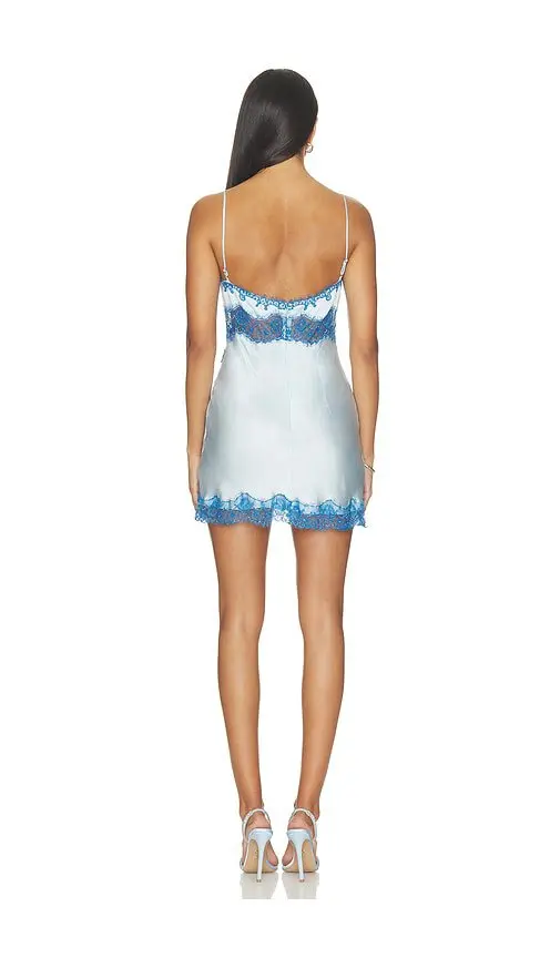ASTA RESORT Arlette Hand Beaded Mini Dress In . Also