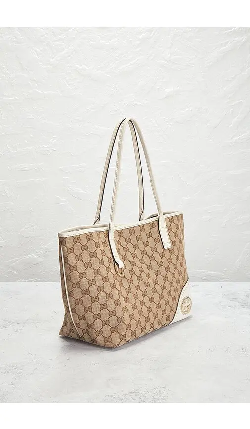 FWRD RENEW Gucci New Britt Tote Bag