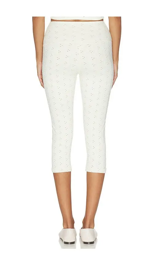 Strut This The Eyelet Capri Pant In . Also