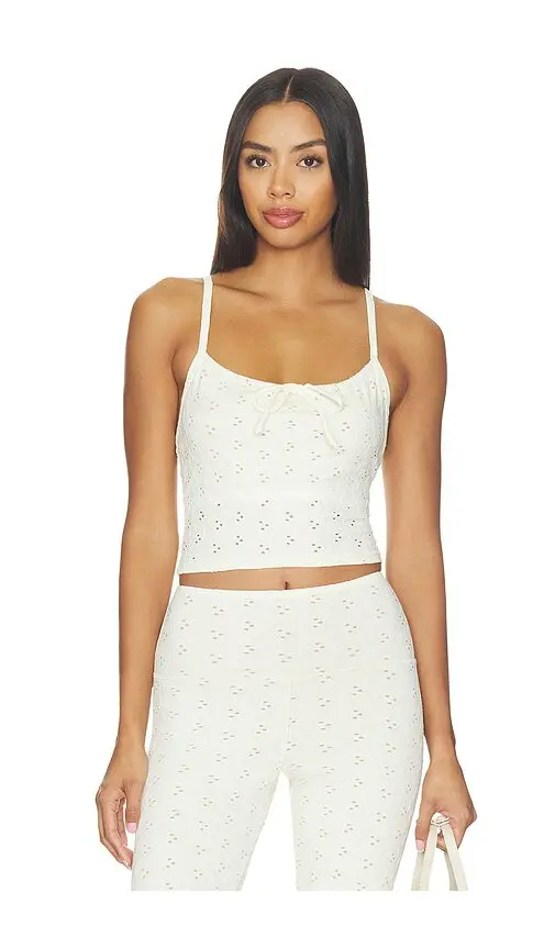 Strut This The Eyelet Tank Top In . Also