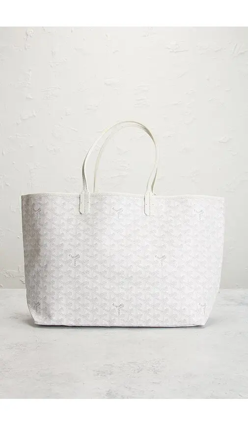 FWRD RENEW Goyard Saint Louis Pm Tote Bag - White