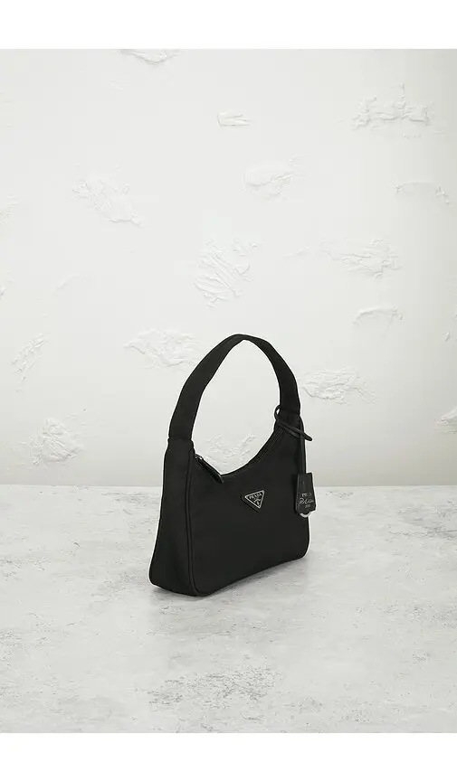 FWRD RENEW Prada Mini Re-edition 2000 Re-nylon Shoulder Bag