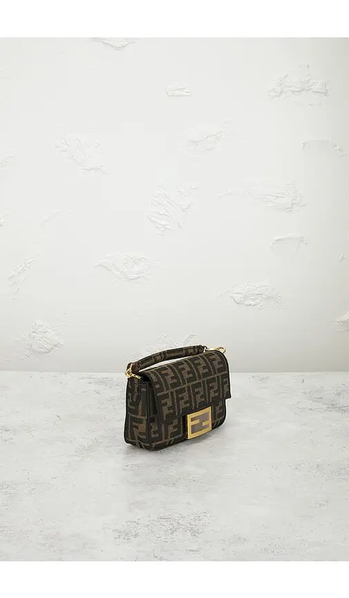 FWRD RENEW Fendi Mini Ff 1974 Baguette Shoulder Bag