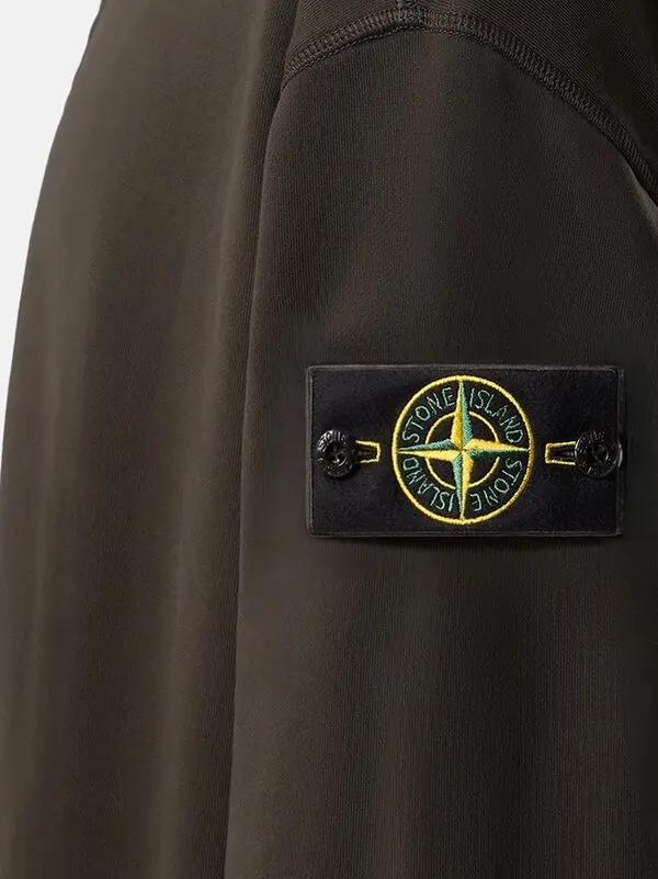 Stone Island Oversized Organic Cotton Hoodie