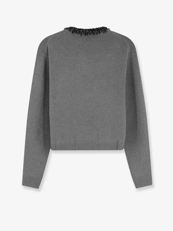 SEMICOUTURE Wool And Cashmere Blend Sweater