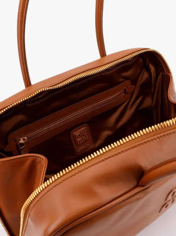 Miu Miu Beau Softy Leather Handbag