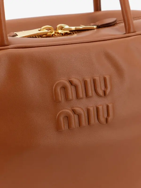 Miu Miu Beau Softy Leather Handbag