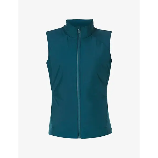 Sweaty Betty Runner's High Gilet - Deep Green