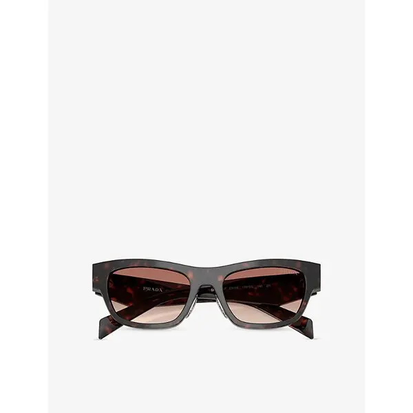 Prada Pr B09s Butterfly-frame Acetate Sunglasses