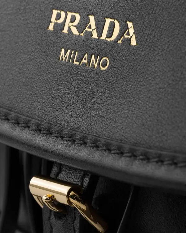 Prada Corsaire Aged Leather Mini Shoulder Bag