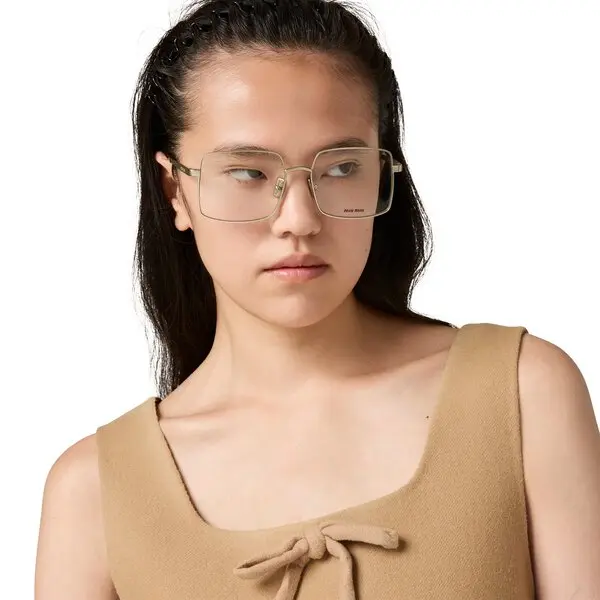 Miu Miu Waxed Double Wool Dress