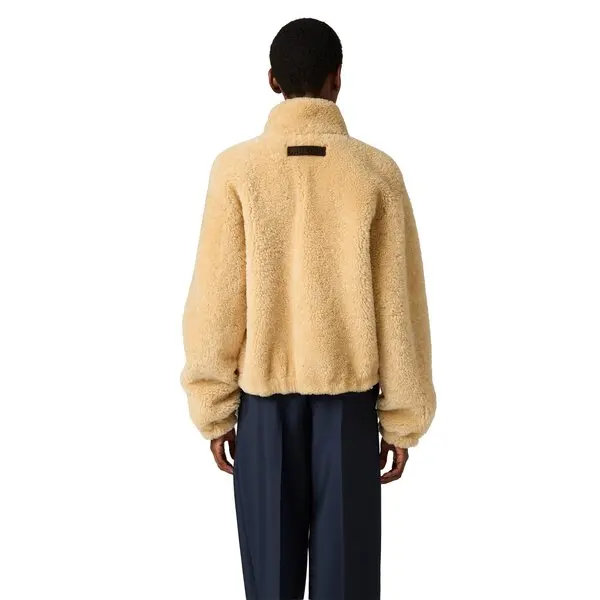 Miu Miu Shearling Blouson Jacket