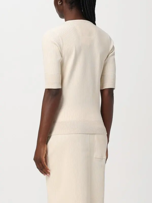 Bottega Veneta Ribbed Knit Jumper With Button Detail