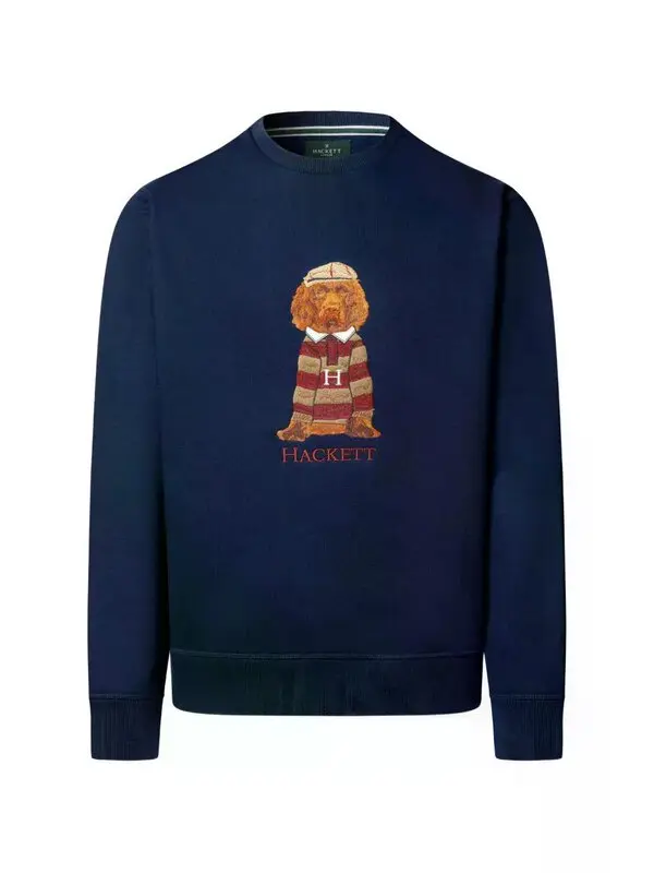 HACKETT LONDON Heritage Harry Embroidered Sweatshirt