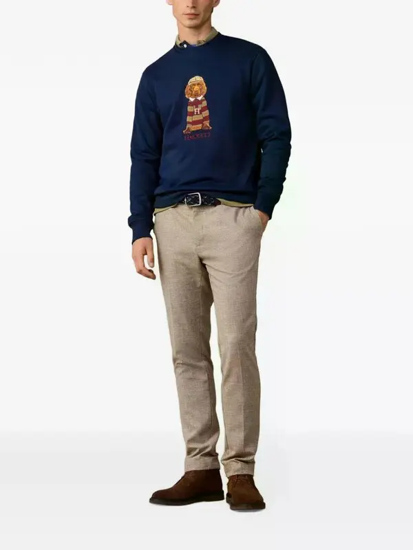 HACKETT LONDON Heritage Harry Embroidered Sweatshirt