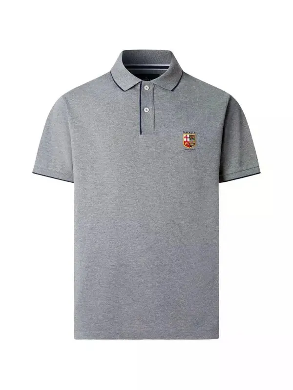HACKETT LONDON Heritage Lrc Embroidered Polo Shirt