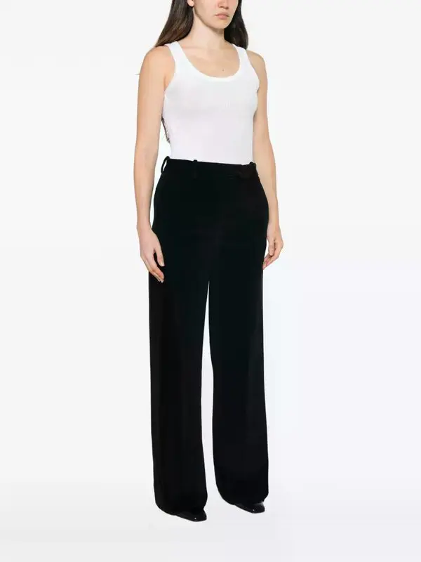 CIRCOLO 1901 Velvet-effect Trousers